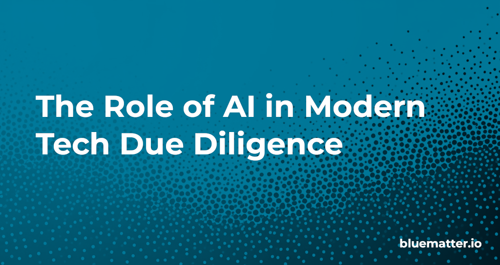The Role of AI in Modern Tech Due Diligence